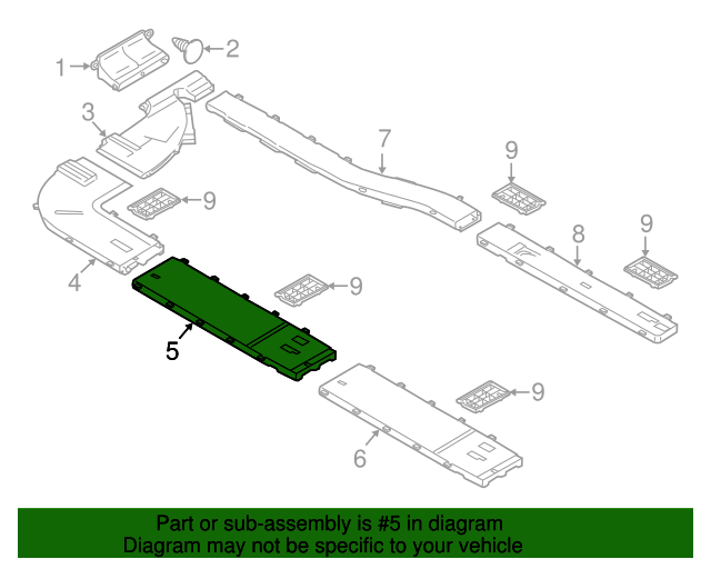 CK4Z-18491-B - Outlet Duct 2015-2023 Ford | Big 3 Auto Parts