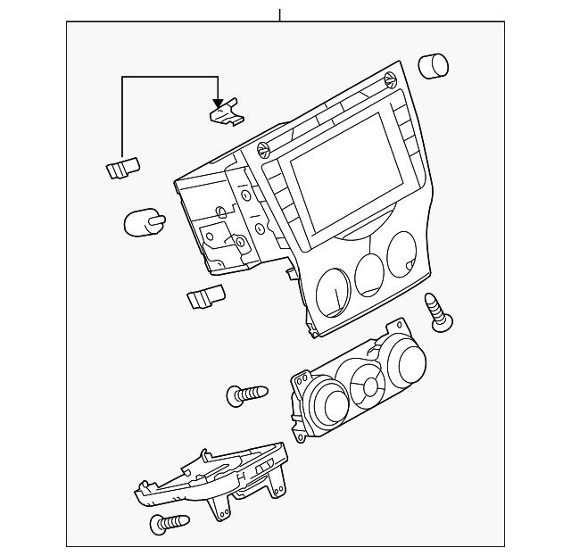 2009-2011 Mazda RX-8 Display Unit FFY0-66-DVXA | TascaParts.com