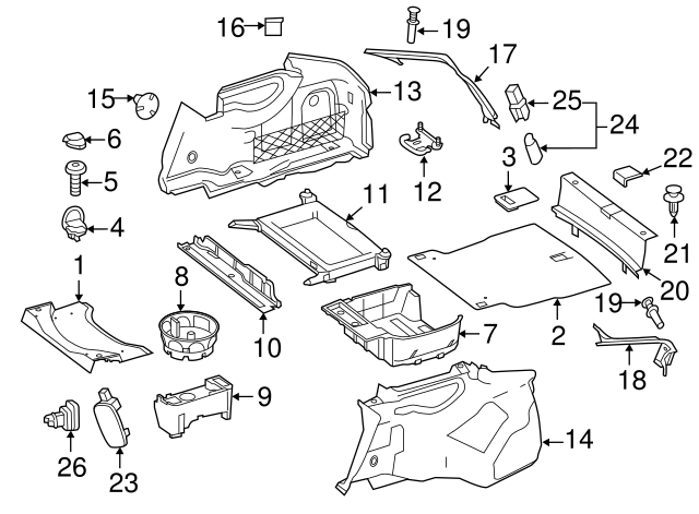 212-899-05-00-9051 - Floor Jack Bracket 2010-2018 Mercedes-Benz ...