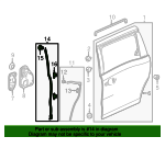 72812-THR-A01 - Sensor Assembly, R Auto Slide Door - 2018-2021 Honda ...