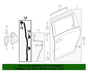 72852-THR-A01 - Object Sensor 2018-2024 Honda Odyssey | Honda Parts Online