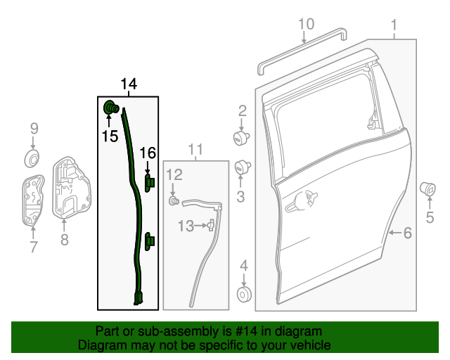 72812-THR-A01 - Object Sensor 2018-2024 Honda Odyssey | Honda Parts Online