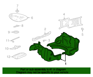 1997-2005 GM Trim 22624850 | GMPartsDirect.com
