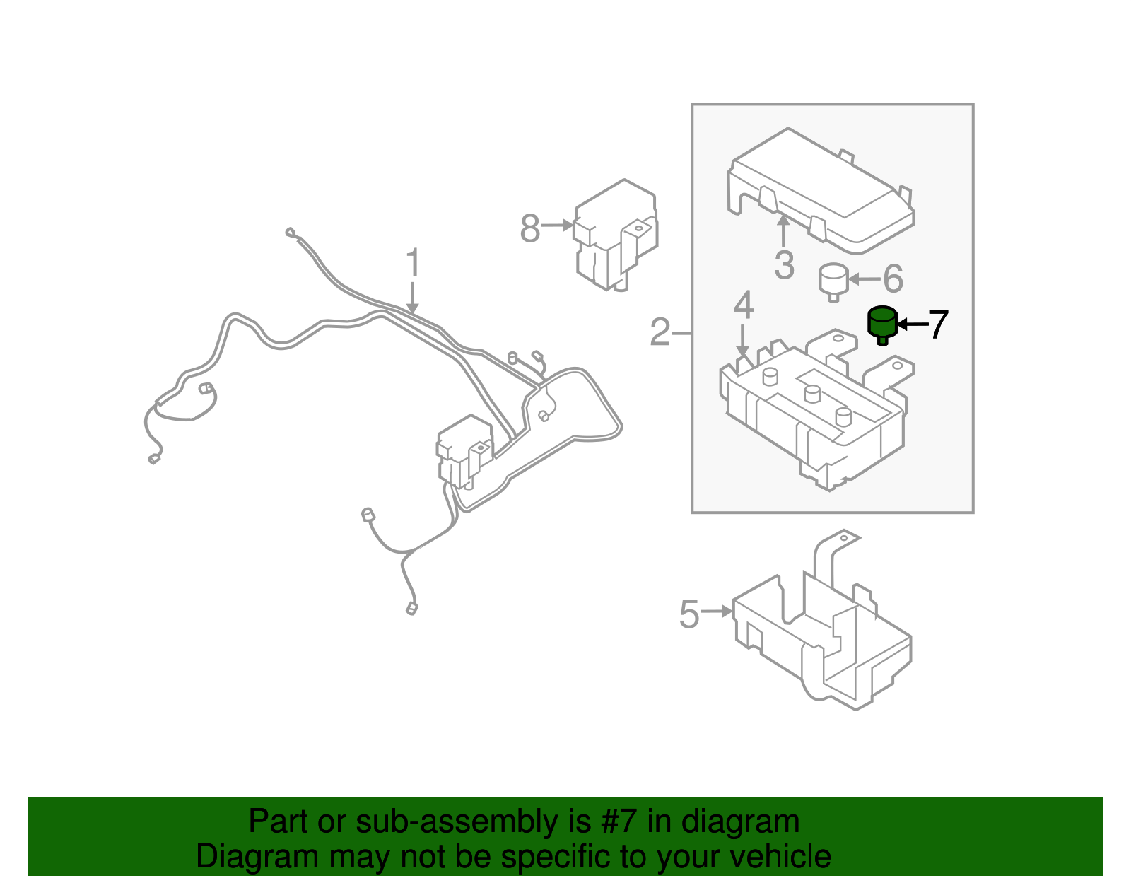 2006-2017 Hyundai Fuse Box Main Relay 95225-3B100 | Hyundai OEM Parts ...