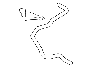 2010-2013 Audi Reservoir Hose 1K0-122-109-CB | Audi USA Parts
