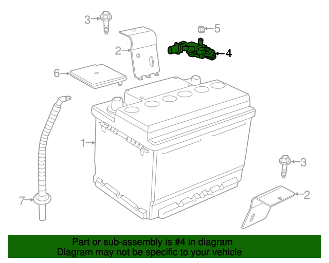 2009-2020 Mopar Battery Cable Terminal End 04692269AI | Mopar Parts Canada