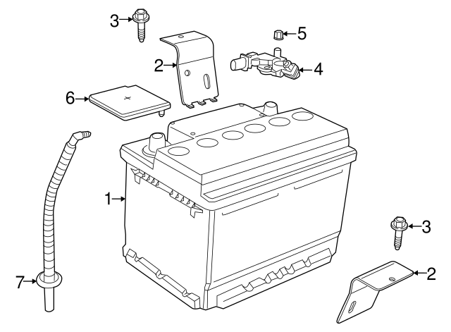 2009-2020 Mopar Battery Cable Terminal End 04692269AI | Mopar Parts Canada