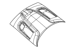 2019-2023 Dodge Challenger Hood 68259672af | TascaParts.com