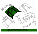 2019-2021 Dodge Challenger Hood 68259672AF | TascaParts.com