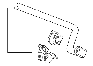 2017-2024 GM GM 84619142 Rear Stabilizer Shaft | GM Outlet