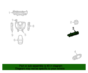 213-905-49-07 - Dash Control Unit 2017-2022 Mercedes-Benz | Mercedes ...