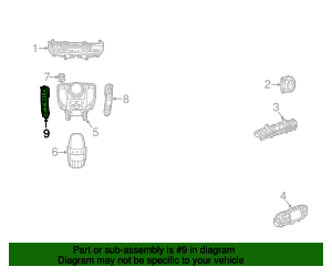 213-905-98-05 - Multi Switch 2017-2020 Mercedes-Benz | Mercedes-Benz ...