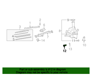 1997-2012 Lexus Washer Fluid Level Sensor 85397-33230 | AutoNationParts.com