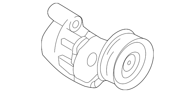 2015-2020 Volvo Accessory Drive Belt Tensioner Assembly 31460377 ...