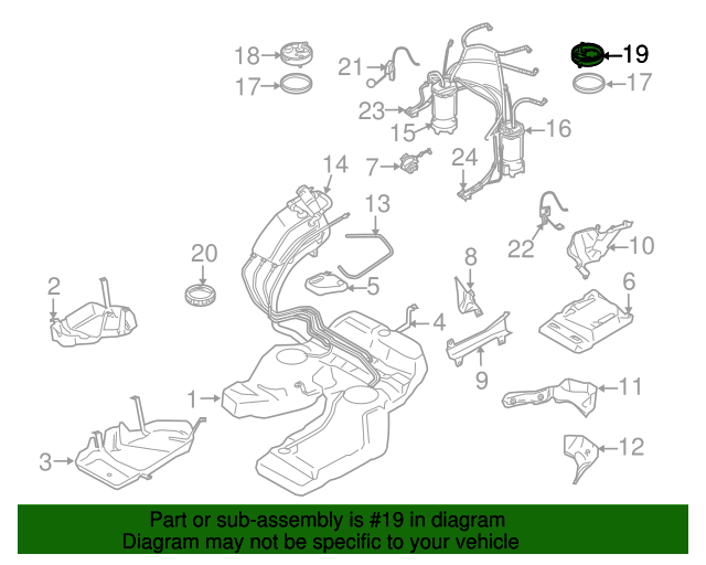 Porsche OEM Fuel Pump Assembly Flange Part# 955-620-421-00 | OEM ...