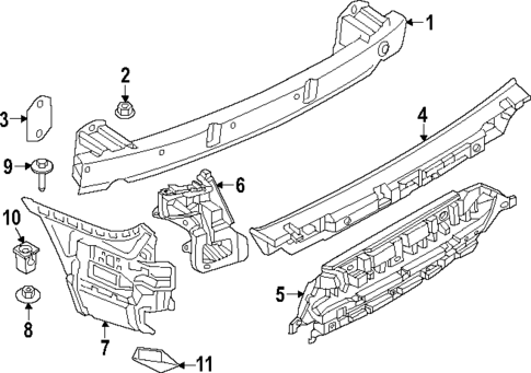 Bumper & Components - Rear for 2024 BMW i7 | BMW Parts Online Hub