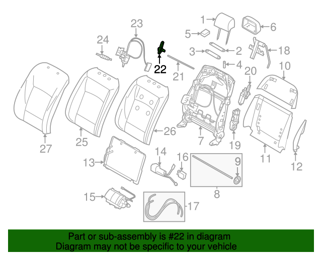52107242068 - 2009-2016 BMW Actuator (52-10-7-242-068) | BMW of South ...