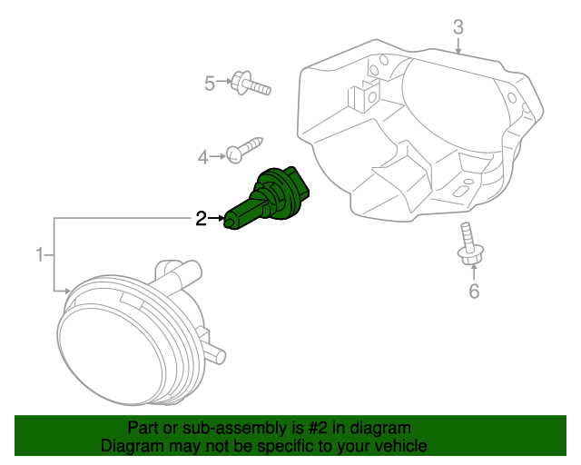 0000-11-H11 - Fog Light Bulb 2004-2020 Mazda | AutoNationParts.com