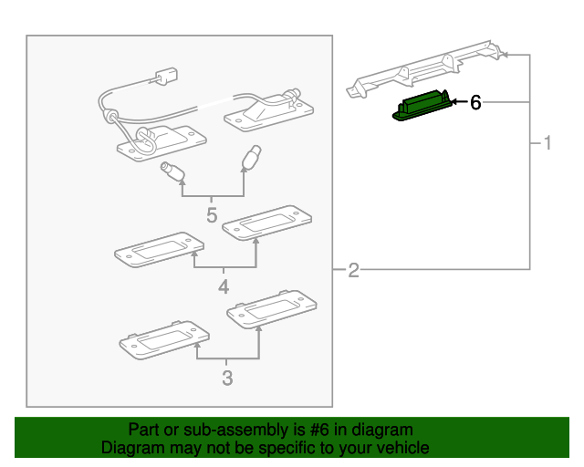 84840-21010 - Lock Switch 2004-2012 Lexus | Lexus Parts Outlet