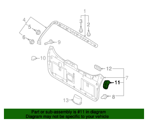 2010-2015 Hyundai Tucson Access Cover 81787-2S000-9P | OEM Parts Online
