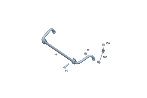 Front Torsion Bar for 2023 Mercedes-Benz SL43 AMG | Mercedes-Benz USA Parts