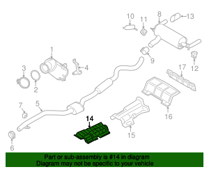 51-48-7-241-771 - Heat Shield 2014-2021 BMW | AutoNationParts.com