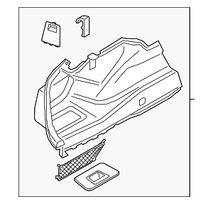 51-47-7-942-875 - Trunk Side Trim 2017-2022 BMW | BMW OEM Parts
