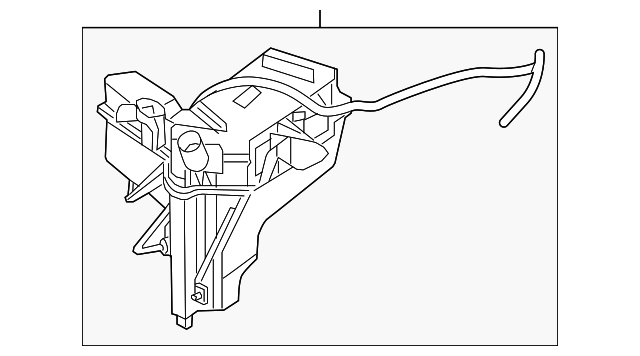 28910-3JA0B (289103ja0b) - 2013-2020 Infiniti Washer Reservoir ...