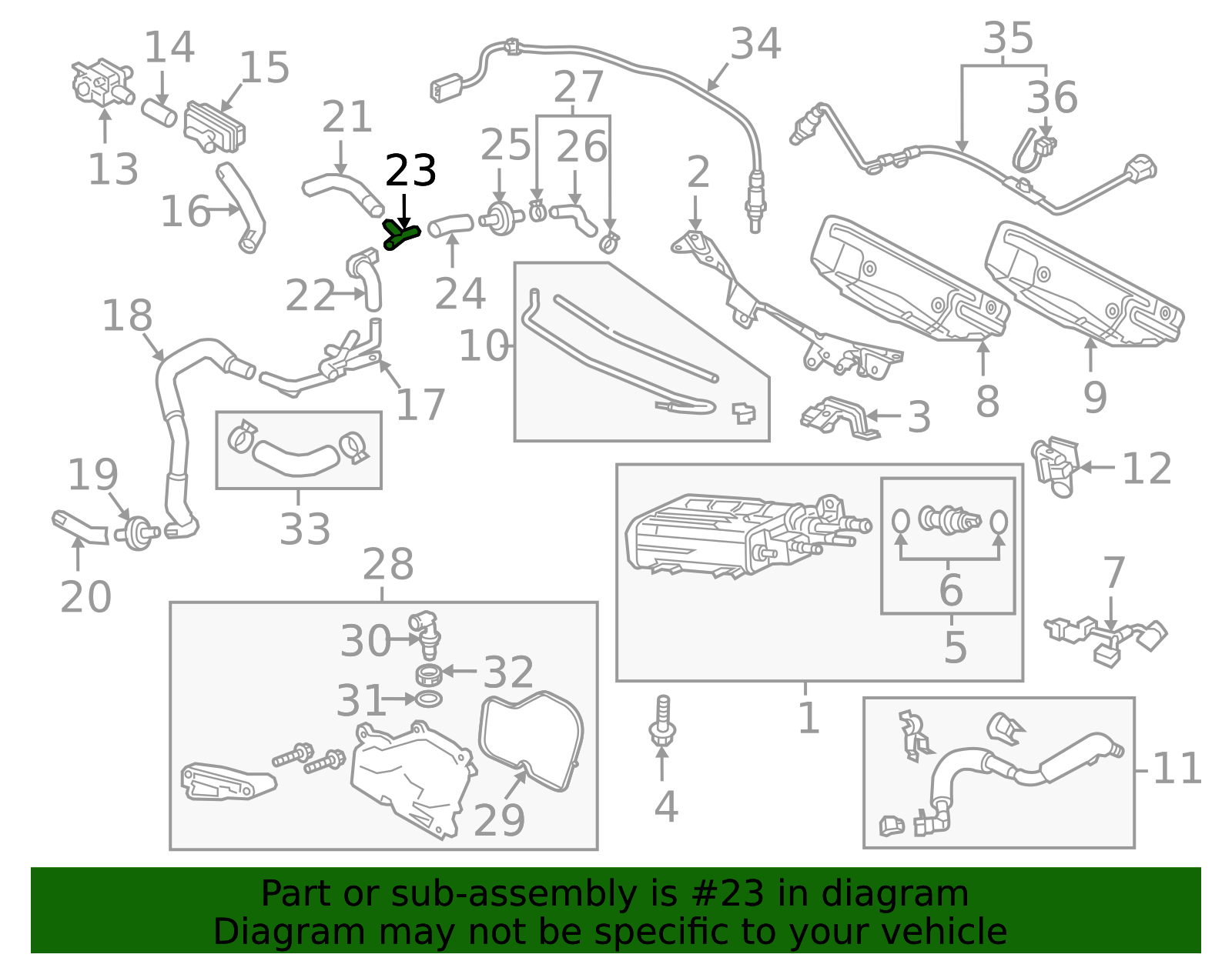 PY8V-13-945 - 2018-2021 Mazda 6 - Connector Tube T-Connector | Mazda ...