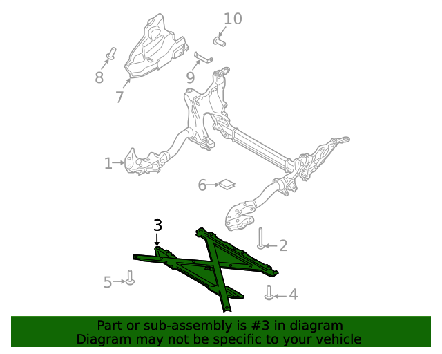 8K1-399-345-E - Reinforcement 2015-2022 Porsche Macan | AutoNationParts.com