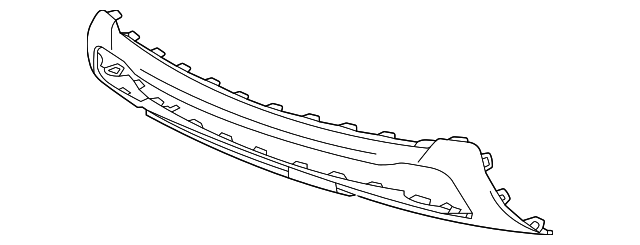 42751030 - Front Bumper Cover Skid Plate 2021-2023 Chevrolet ...