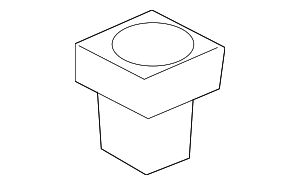 2005-2010 Chrysler PT Cruiser Grille Assembly Nut 6035802 | TascaParts.com