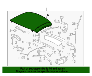 172-790-10-40-9197 - Top Panel - 2012-2020 Mercedes-Benz ...