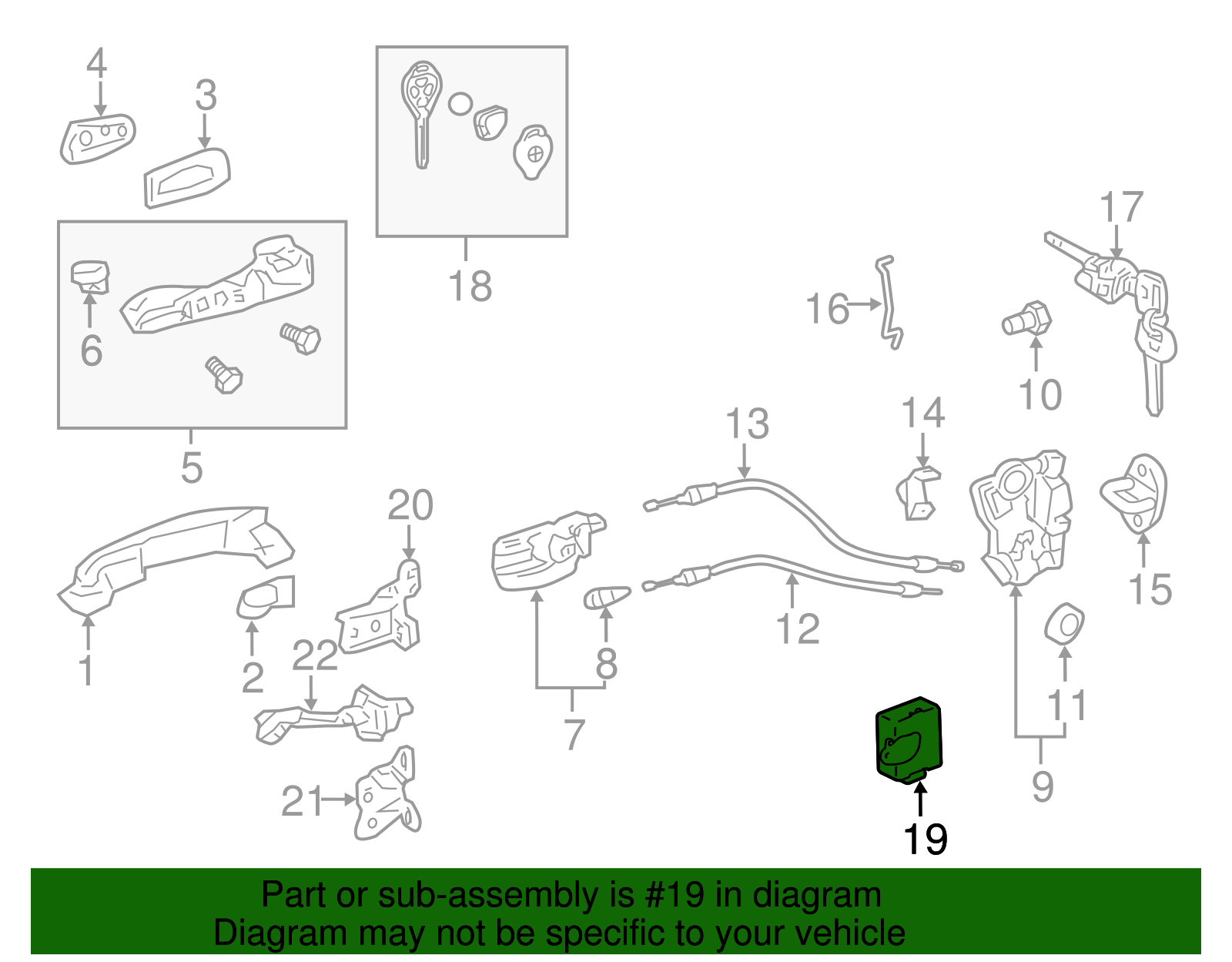 2014-2016 Scion tC Receiver 89741-21060 | Toyota Parts Center