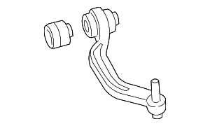 4E0-407-694-N - Rear Lower Control Arm - 2004-2006 Volkswagen Phaeton ...