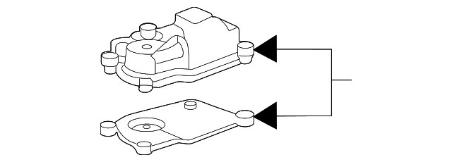 2020 Chevrolet Corvette Exhaust Control Valve Actuator 84896570 GM ...