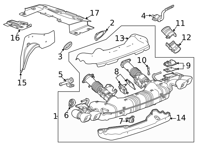Exhaust Control Valve Actuator 85151128 | GM Parts Center