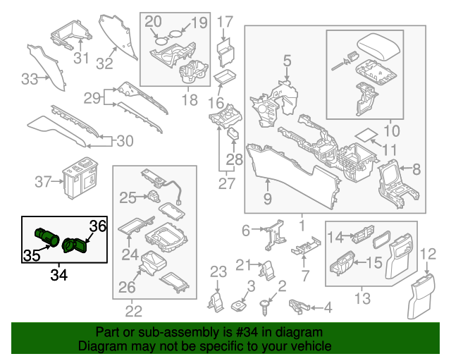KS01-66-297 - Ft Power Outlet Socket - 2015-2024 Mazda | Mazda OEM Parts Outlet