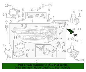 4N0-941-453-A - Bracket 2019-2021 Audi | Audi OEM Parts