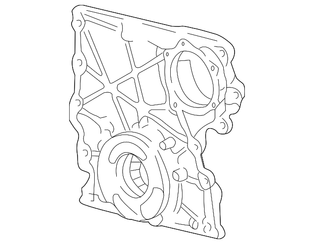 2002-2012 GM Cover Asm-Eng Frt (W/ O/Pmp) 12628565 | GM Parts Center