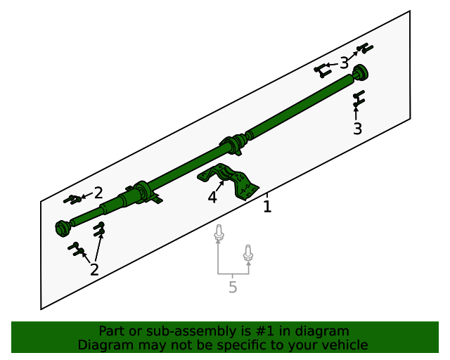 2019-2024 Ford Drive Shaft K2GZ-4R602-K | OEM Parts Online