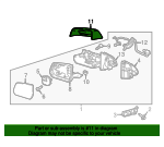 2018-2024 GM Mirror Cover 84291831 GM | GMPartsDirect.com