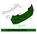 6410C972 - Bumper Cover 2017-2020 Mitsubishi Mirage | Mitsubishi Direct ...