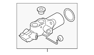 34-31-2-283-533 - Master Cylinder - 2008-2013 BMW | BMWPartsHub