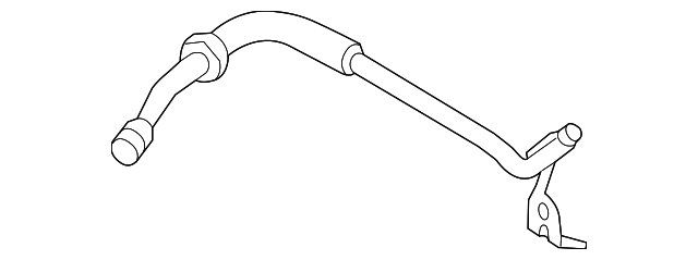 11617838381 - 2008-2013 BMW M3 Vacuum Hose (11-61-7-838-381) | BMW of ...