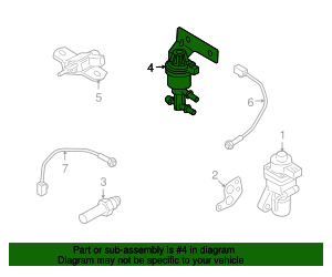 ZZC4-18-741A - Purge Solenoid - 2009-2010 Mazda Tribute | MazdaSwag