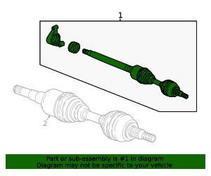 2019-2024 GM Axle Assembly 86797913 | OEM Parts Online