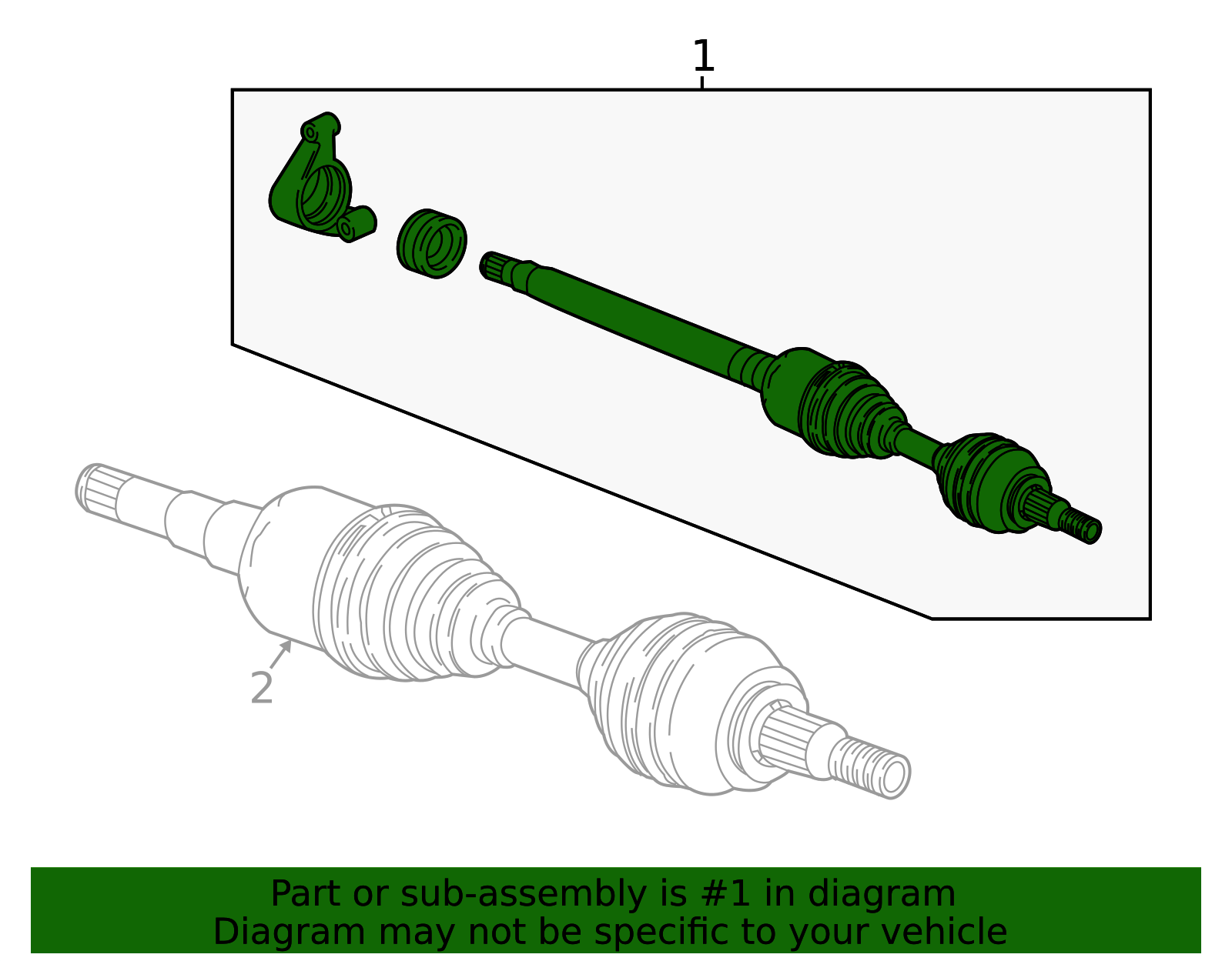 84853404 - Front Passenger Side Axle Half-Shaft GM 2019-2021 Chevrolet ...