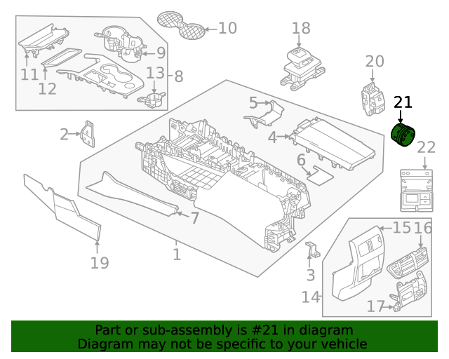 25535-6RA0B - Switch 2021-2024 Nissan Rogue | Nissan Parts ...
