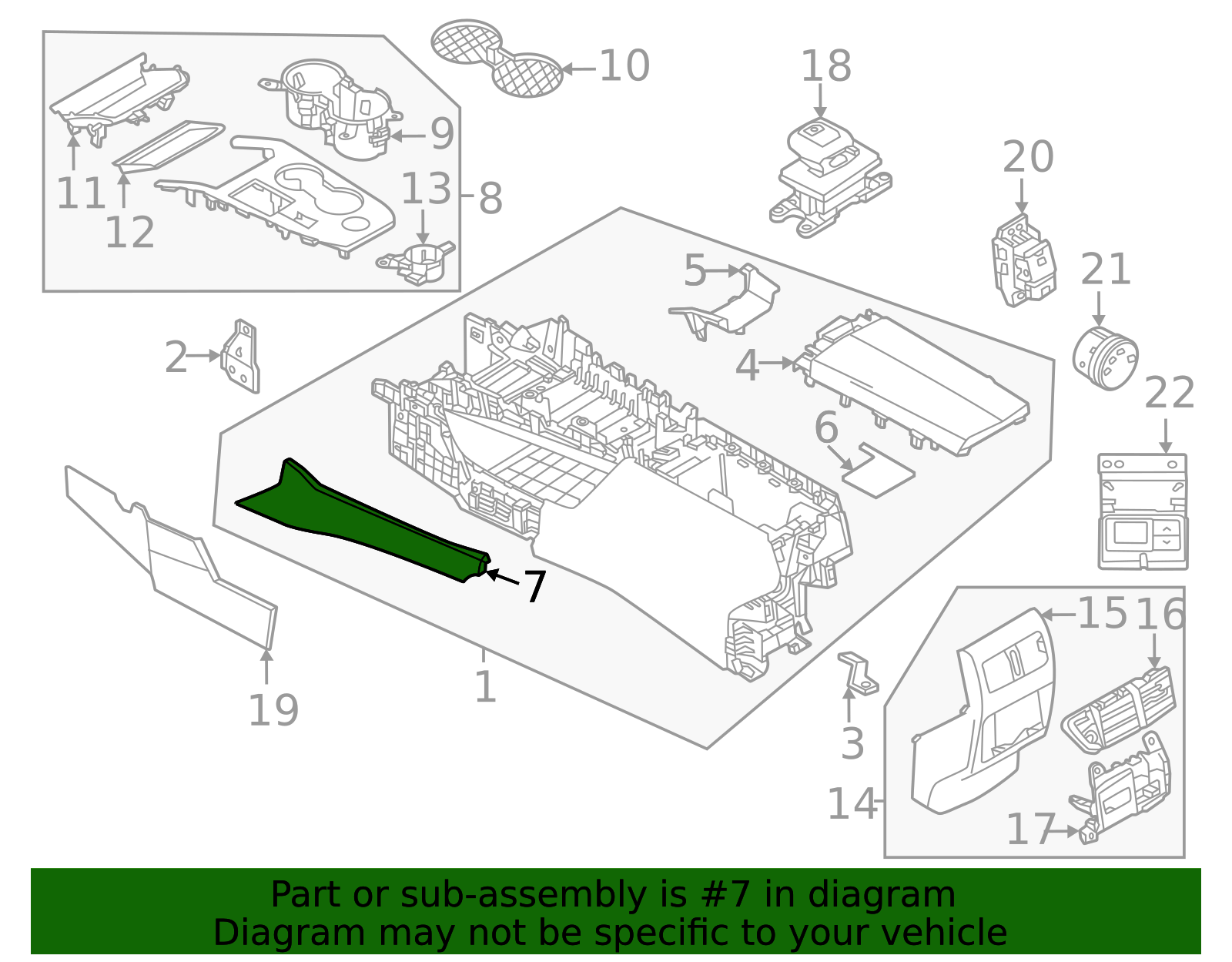2024-2025 Nissan Rogue Side Trim Panel 96907-6RR1A | Ziegler Nissan of ...